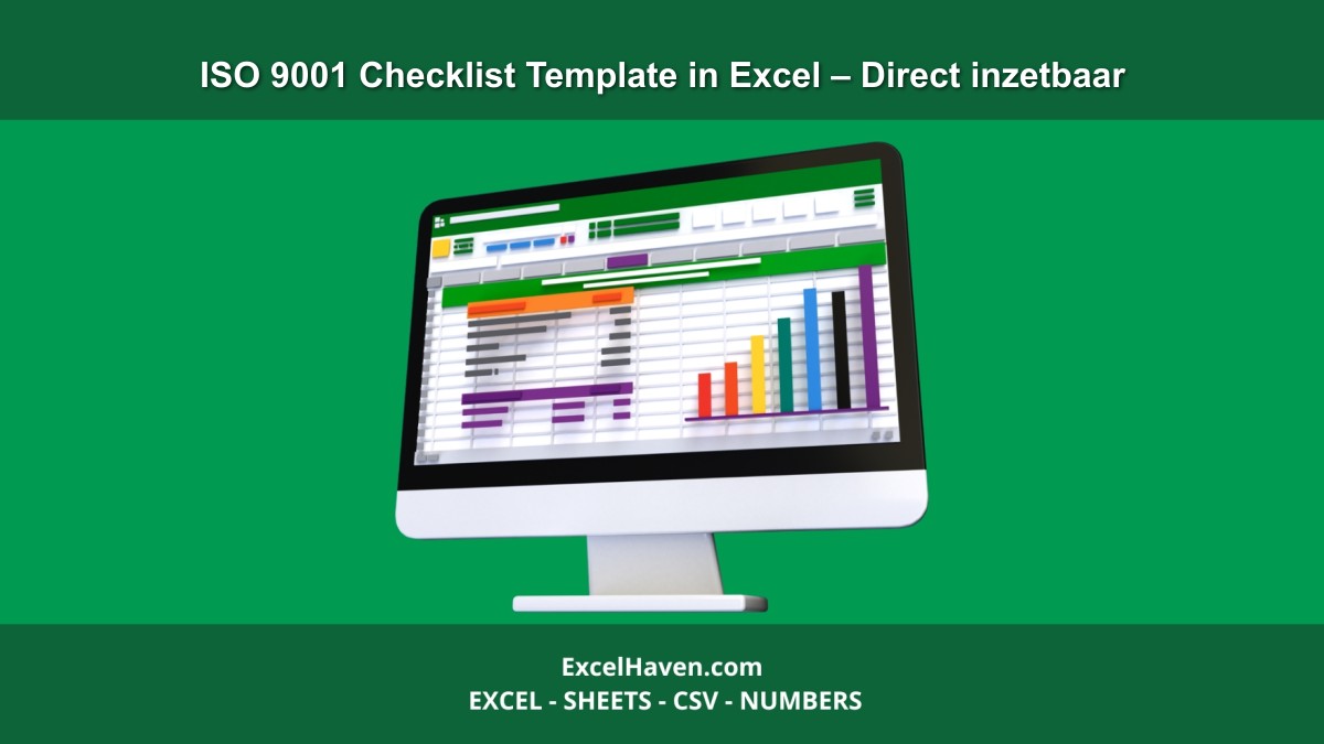 ISO 9001 Checklist Template in Excel – Direct inzetbaar